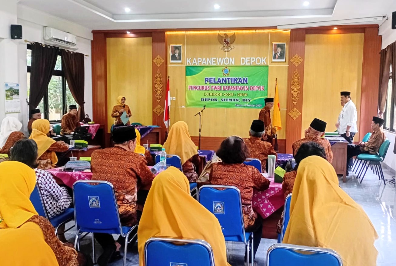 Panewu Depok Sleman Lantik Pengurus PWRI Periode 2025-2030 | Yogya Pos ...