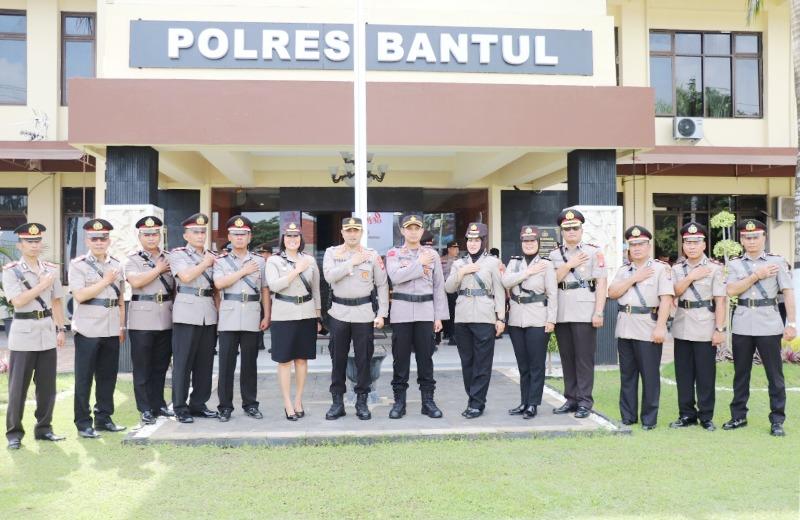 Sejumlah Jabatan Penting di Polres Bantul Alami Pergantian | Yogya Pos ...